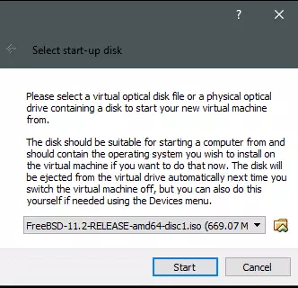 დააინსტალირეთ FreeBSD VirtualBox-ში 2670_3