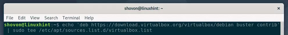 Virtual Boxi installimine Debian 10-sse 2671_1