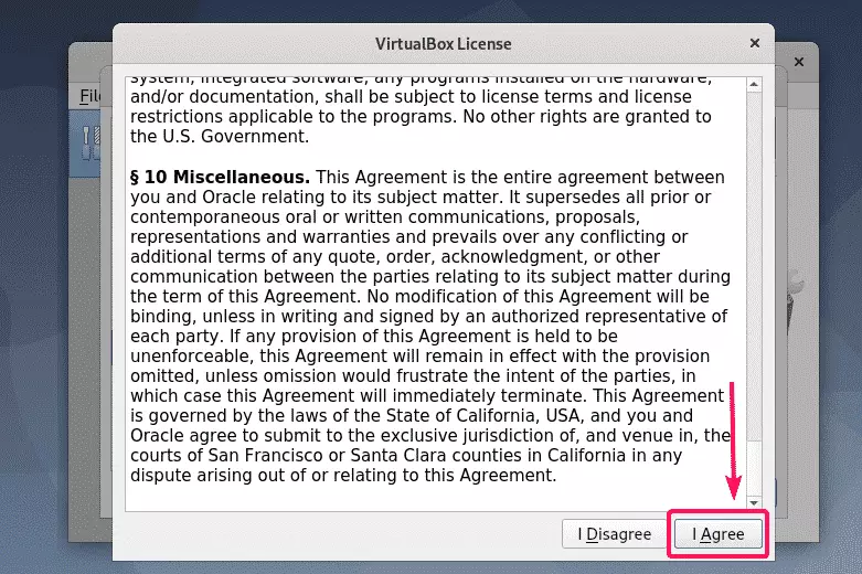 Gosod Virtual Box ar Debian 10 2671_25