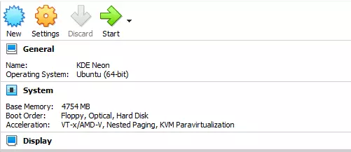 Како да инсталирате KDE Neon 5.20.4 во Oracle VirtualBox Manager 2680_8