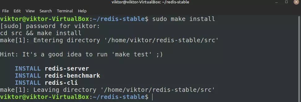 I-install ang Redis sa Linux Mint 2703_12