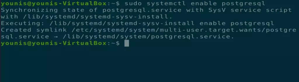 Como instalar e configurar a base de datos PostgreSQL en Ubuntu 20.04 2708_9