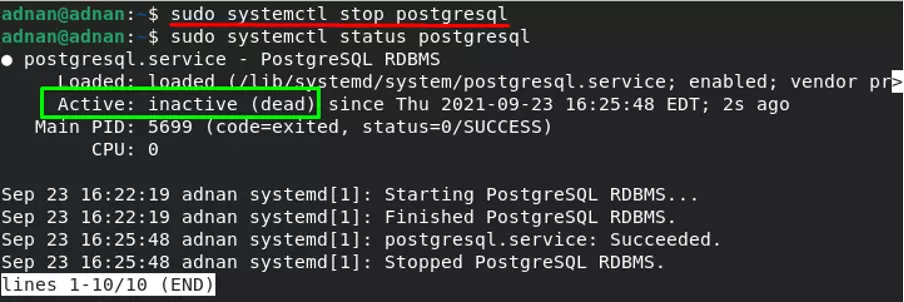 Wéi installéiere ech PostgreSQL op Debian 11 2711_4