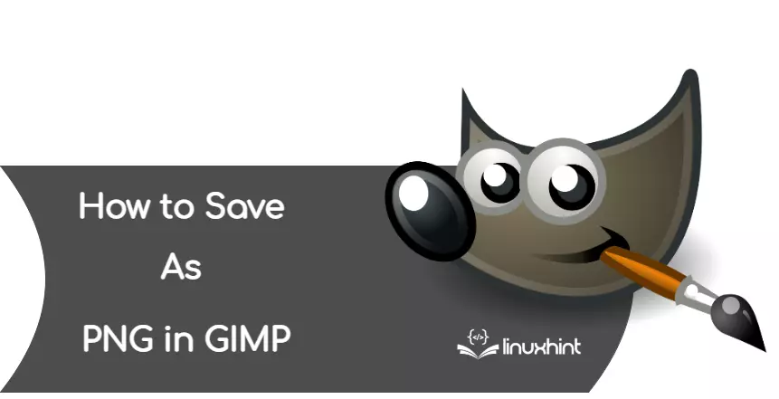 Kā saglabāt kā PNG programmā GIMP? 2726_1