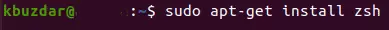 Ubuntu 20.04 تي ZSH انسٽال ڪريو 2750_3