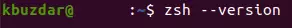 በኡቡንቱ 20.04 ላይ ZSH ን ጫን 2750_6