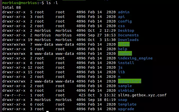 ls Linux로 파일 권한 확인 2756_3