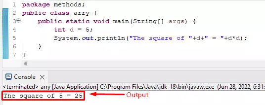 Kiel kvadratigi nombron en Java? 2757_2