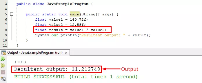 วิธีการแบ่งใน Java 2764_2