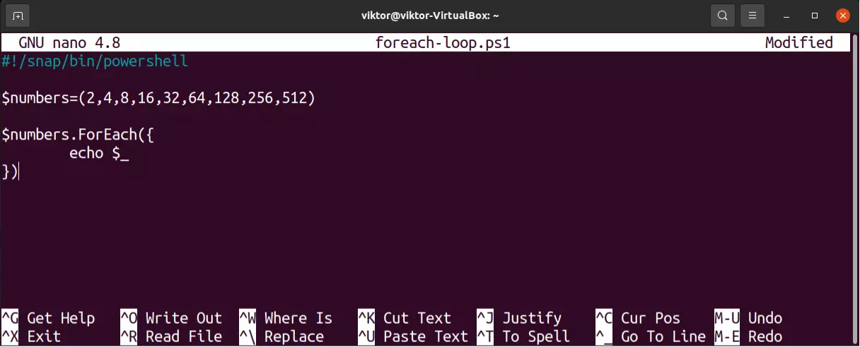 „PowerShell Foreach Loop“. 2790_11