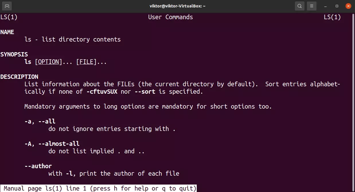 Hva gjør ls -l Command i Linux 2793_13