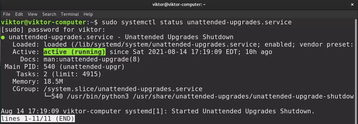 Ki jan yo mete ajou Debian soti nan Tèminal 2800_11