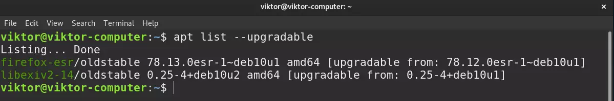 Debian-ni terminaldan qanday yangilash kerak 2800_2