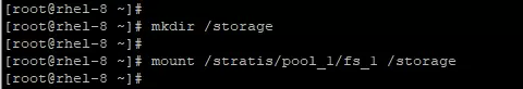 Comment gérer le stockage local en couches avec Stratis sur RHEL 8 2805_14