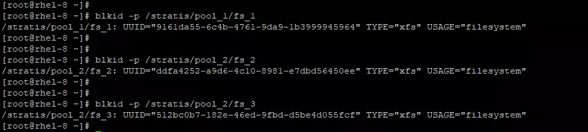 Comment gérer le stockage local en couches avec Stratis sur RHEL 8 2805_18