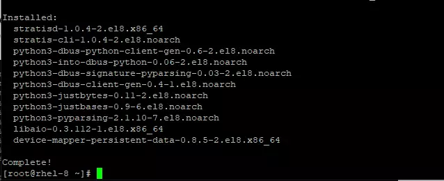 如何在 RHEL 8 上使用 Stratis 管理分層本地存儲 2805_2