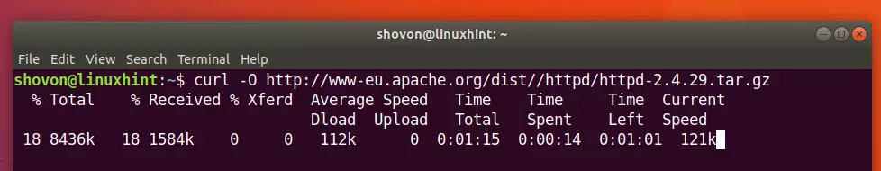 Telepítse és tanulja meg a Curl használatát az Ubuntu 18.04-en 2814_14