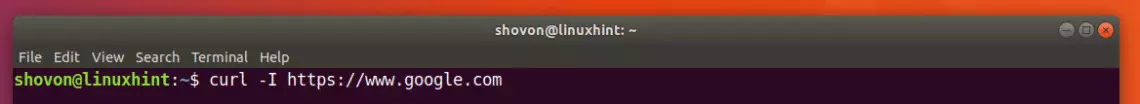 Instal·leu i apreneu a utilitzar Curl a Ubuntu 18.04 2814_25