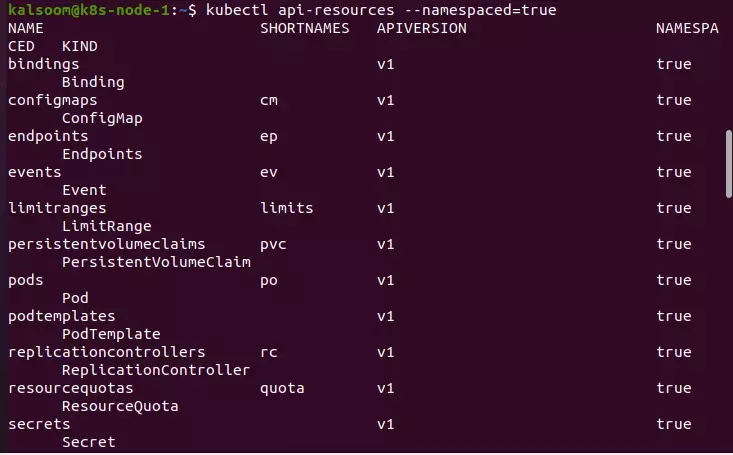 Kubectl Cael Rhestr o Fynodau Enw 2821_7