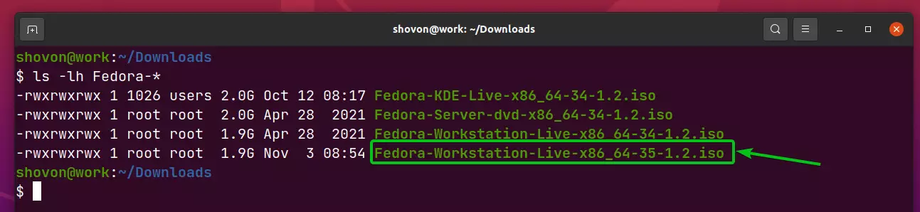 Sådan installeres Fedora Workstation 35 fra USB 2844_20