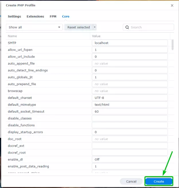 Si mund ta përdor Synology Web Station? 2847_48