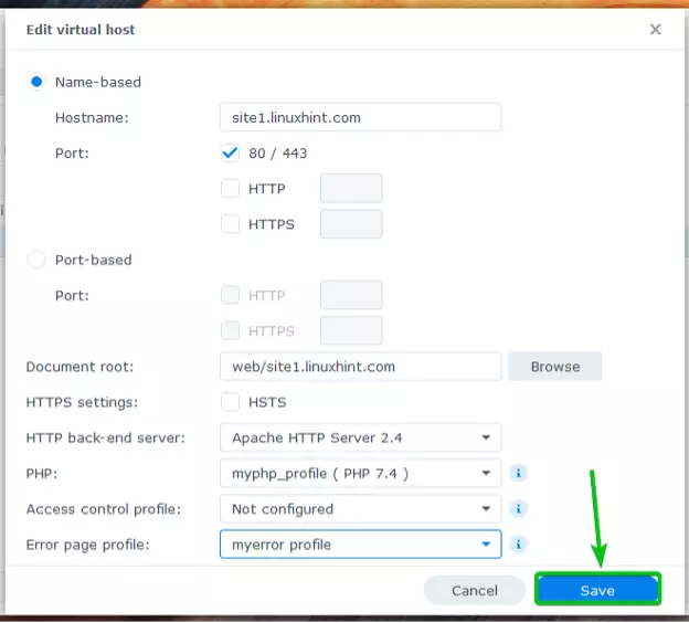 Si mund ta përdor Synology Web Station? 2847_71