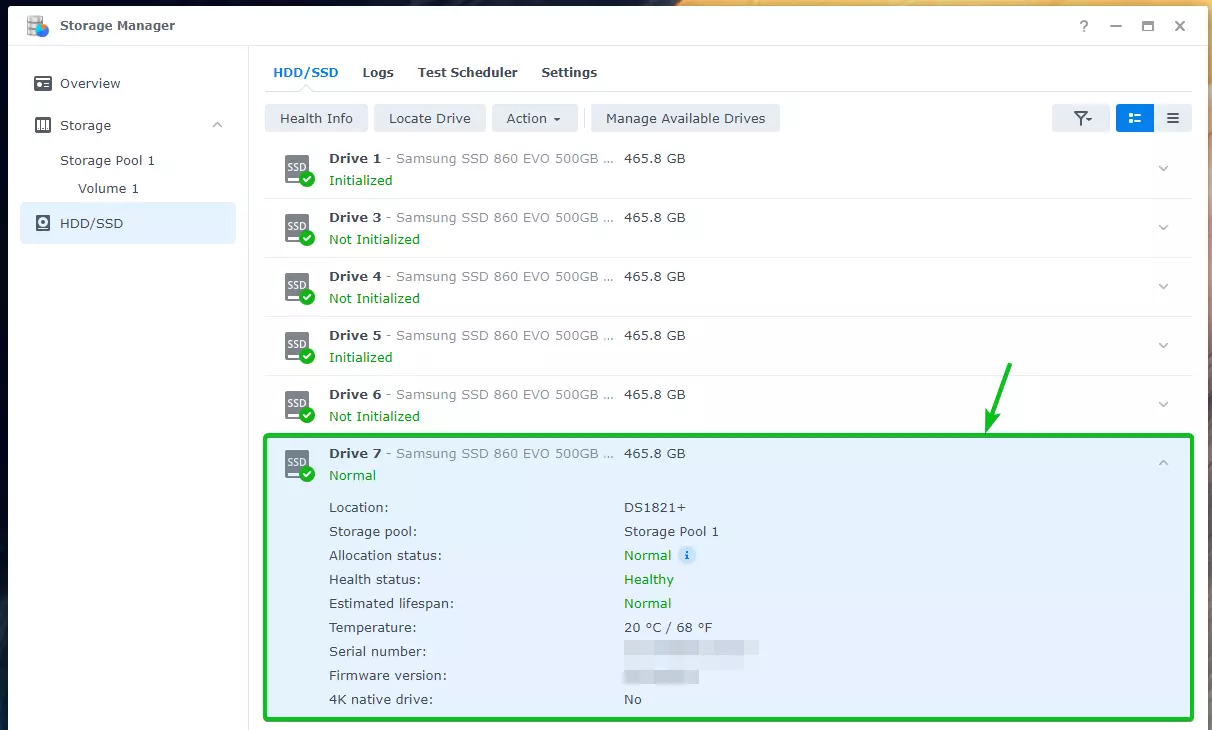 如何在 Synology NAS 中初始化硬盤？ 2850_5