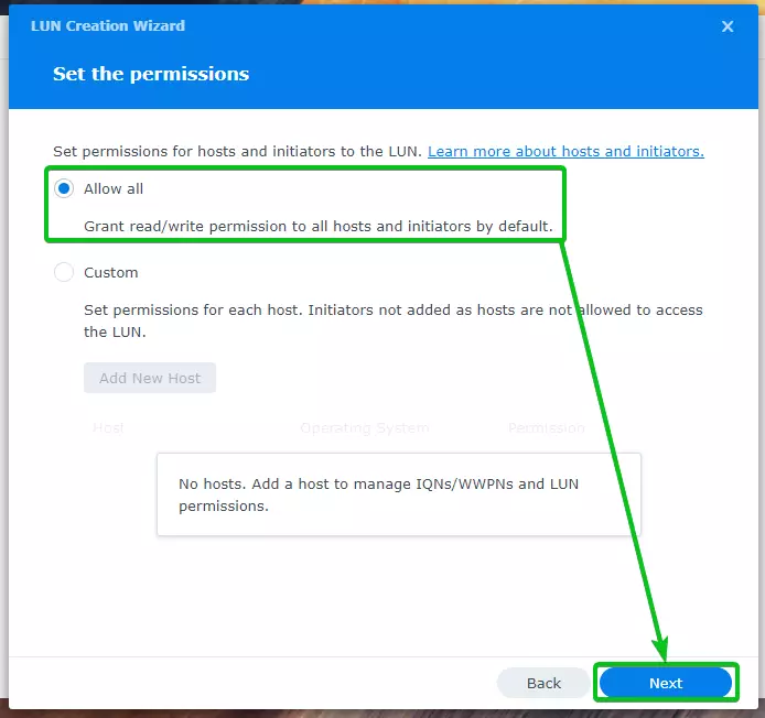 Como facer un obxectivo iSCSI en Synology? 2858_21