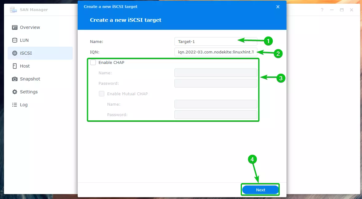 Как создать цель iSCSI в Synology? 2858_8