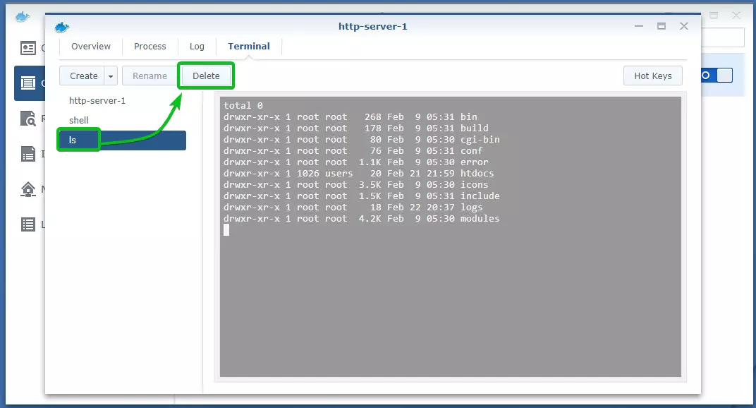 פליסנדיק דאָקקער קאַנטיינערז אויף Synology NAS 2869_103