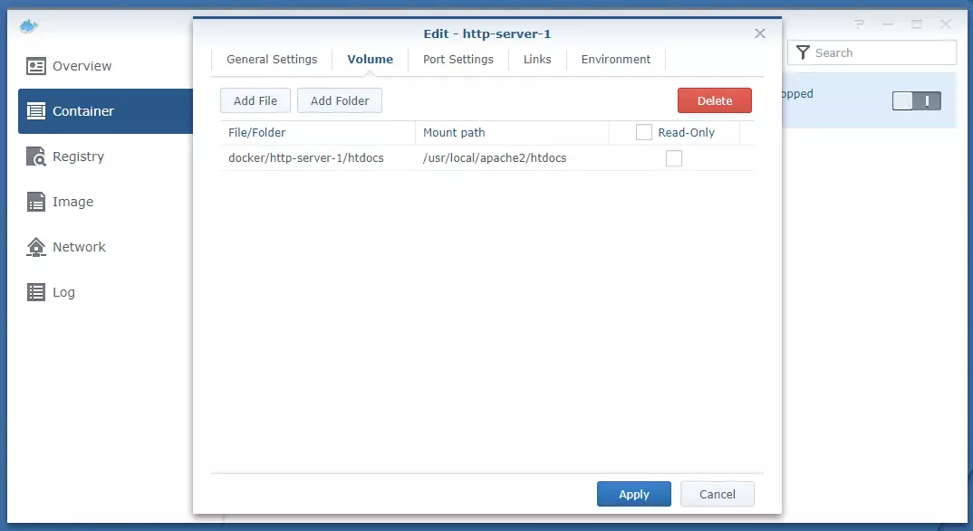 Synology NAS இல் இயங்கும் டோக்கர் கொள்கலன்கள் 2869_109