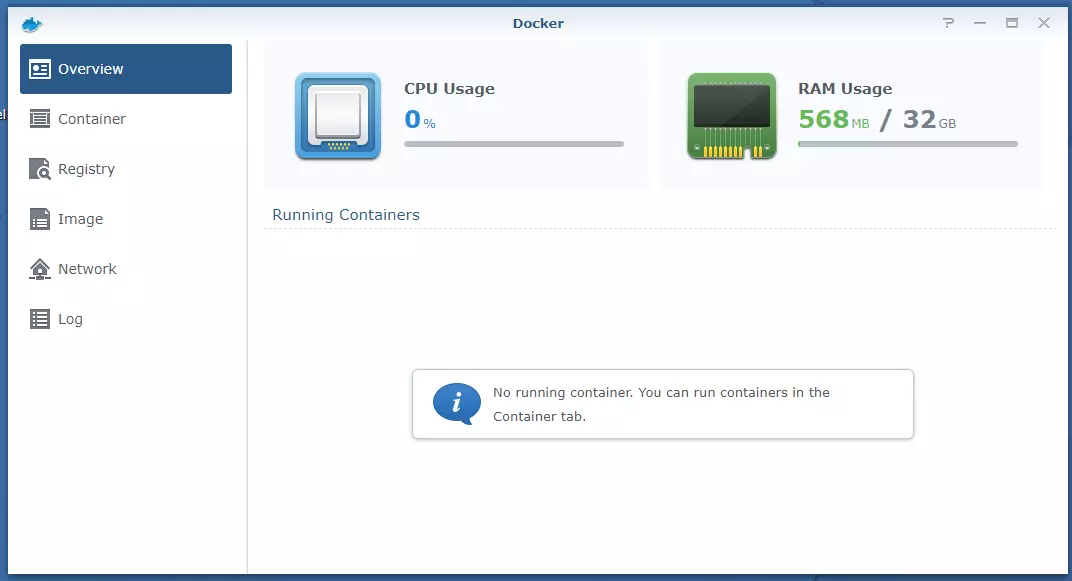 Akwa Docker na-agba ọsọ na Synology NAS 2869_11