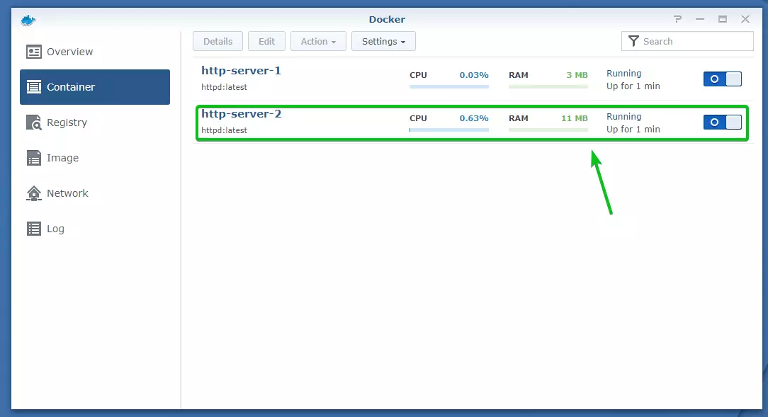 פליסנדיק דאָקקער קאַנטיינערז אויף Synology NAS 2869_122