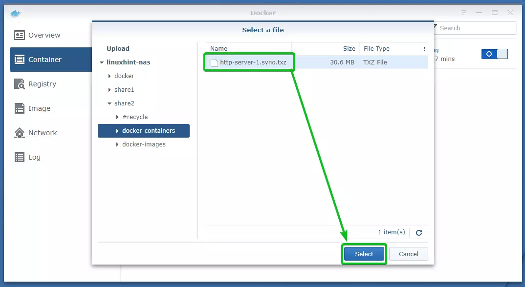 I-Running Docker Containers ku-Synology NAS 2869_136