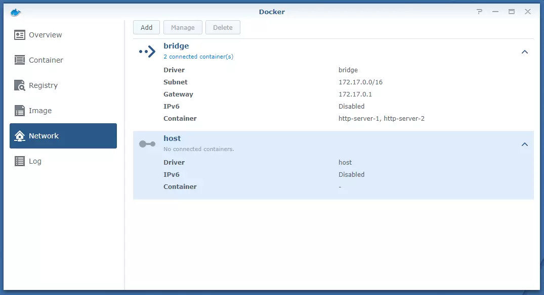 Synology NAS இல் இயங்கும் டோக்கர் கொள்கலன்கள் 2869_142