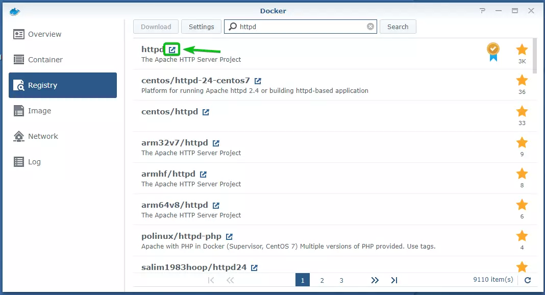 Synology NAS இல் இயங்கும் டோக்கர் கொள்கலன்கள் 2869_16