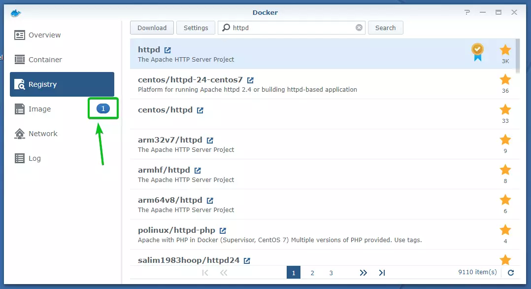 Synology NAS இல் இயங்கும் டோக்கர் கொள்கலன்கள் 2869_20