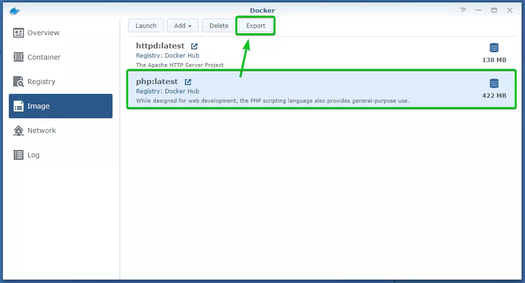 Synology NAS இல் இயங்கும் டோக்கர் கொள்கலன்கள் 2869_27