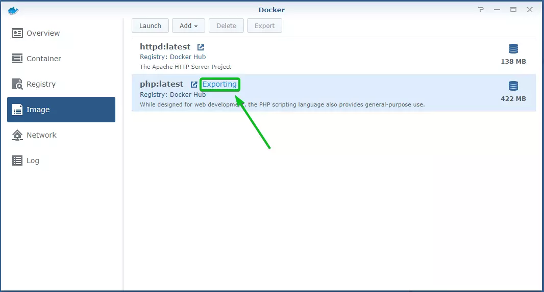 I-Running Docker Containers ku-Synology NAS 2869_29