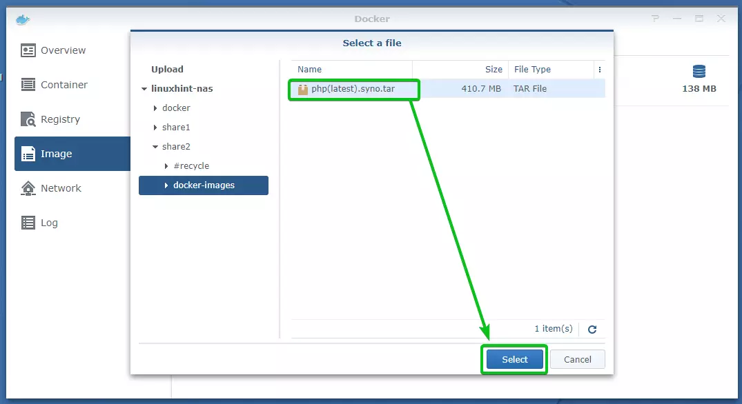 פליסנדיק דאָקקער קאַנטיינערז אויף Synology NAS 2869_35