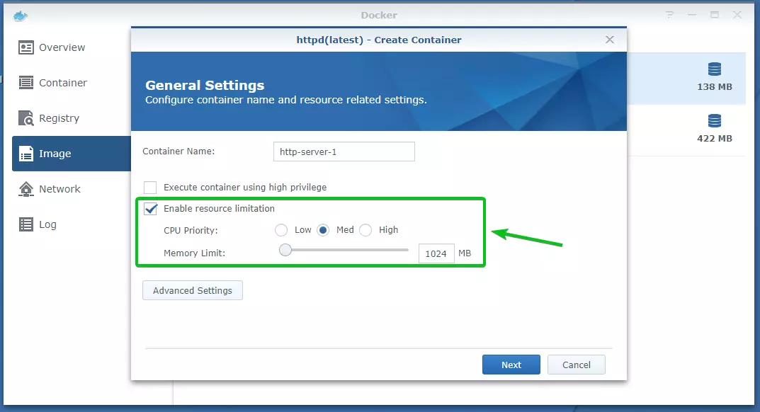 Synology NAS இல் இயங்கும் டோக்கர் கொள்கலன்கள் 2869_51