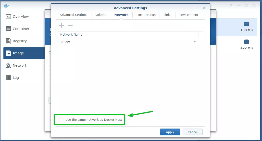 Synology NAS இல் இயங்கும் டோக்கர் கொள்கலன்கள் 2869_65