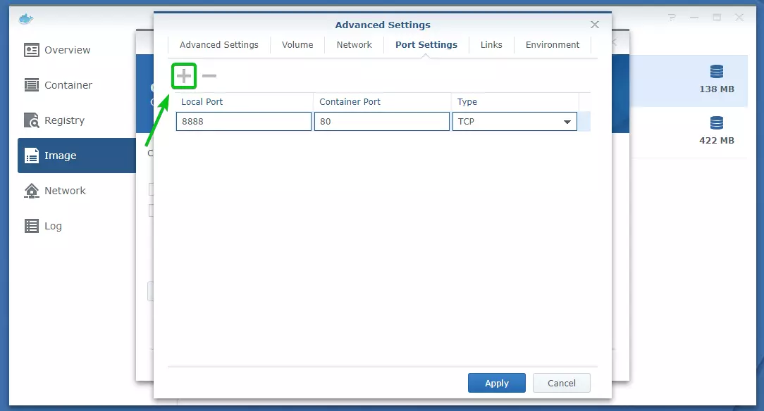 Synology NAS இல் இயங்கும் டோக்கர் கொள்கலன்கள் 2869_68