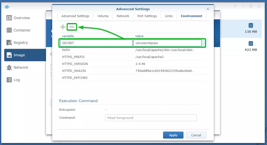 Akwa Docker na-agba ọsọ na Synology NAS 2869_78