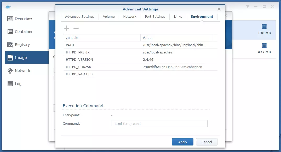 Synology NAS இல் இயங்கும் டோக்கர் கொள்கலன்கள் 2869_79