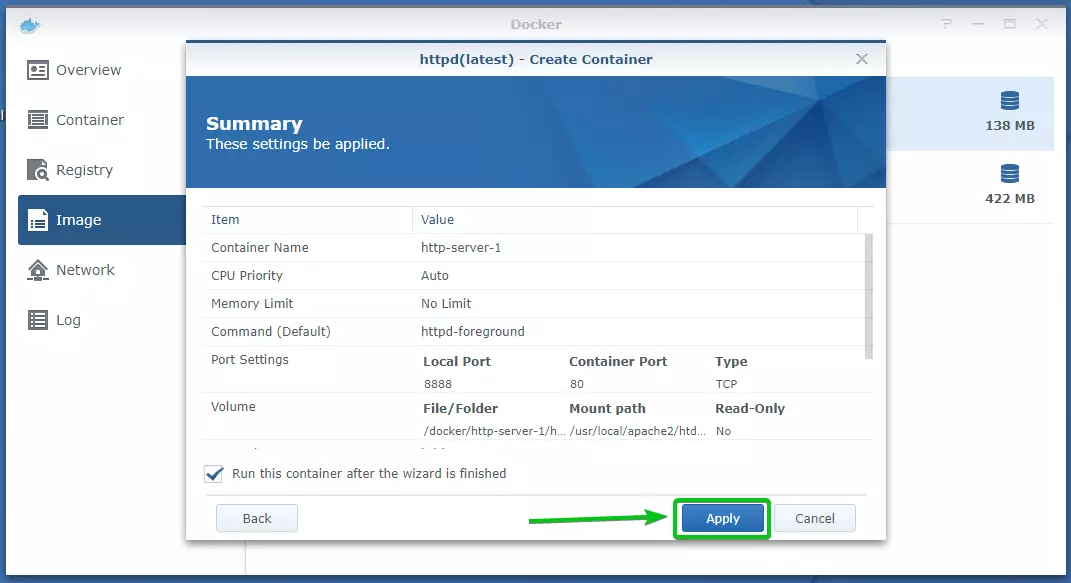 Synology NAS இல் இயங்கும் டோக்கர் கொள்கலன்கள் 2869_83