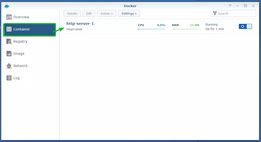 I-Running Docker Containers ku-Synology NAS 2869_84