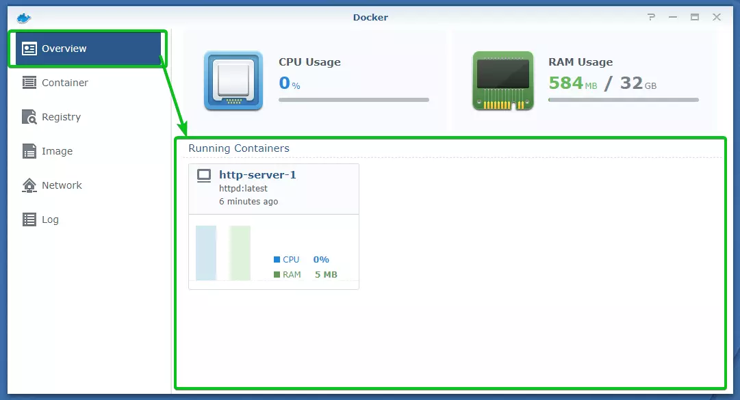 Akwa Docker na-agba ọsọ na Synology NAS 2869_85