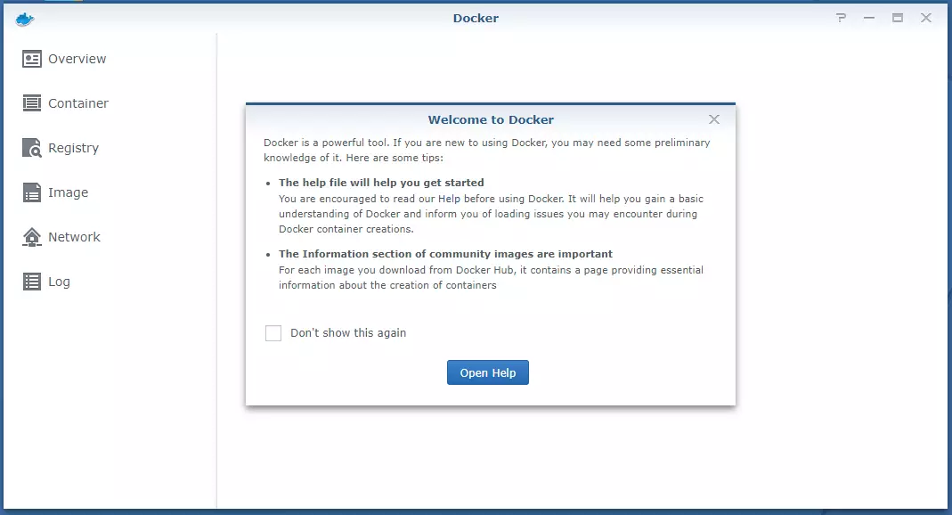 Synology NAS இல் இயங்கும் டோக்கர் கொள்கலன்கள் 2869_9