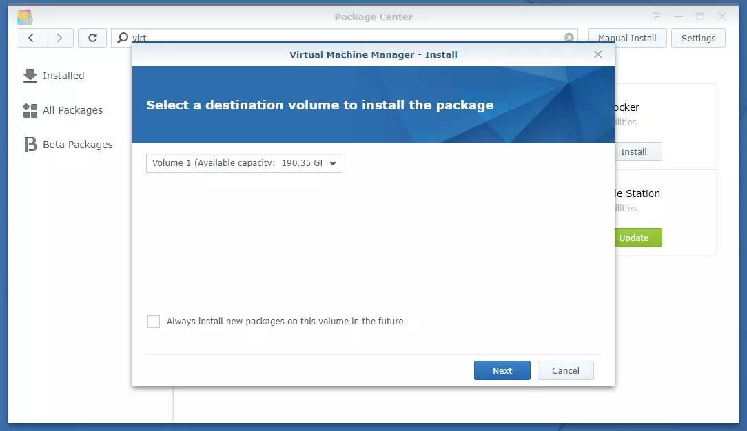 Jinsi ya kusanidi Virtualization kwenye Synology NAS? 2871_11